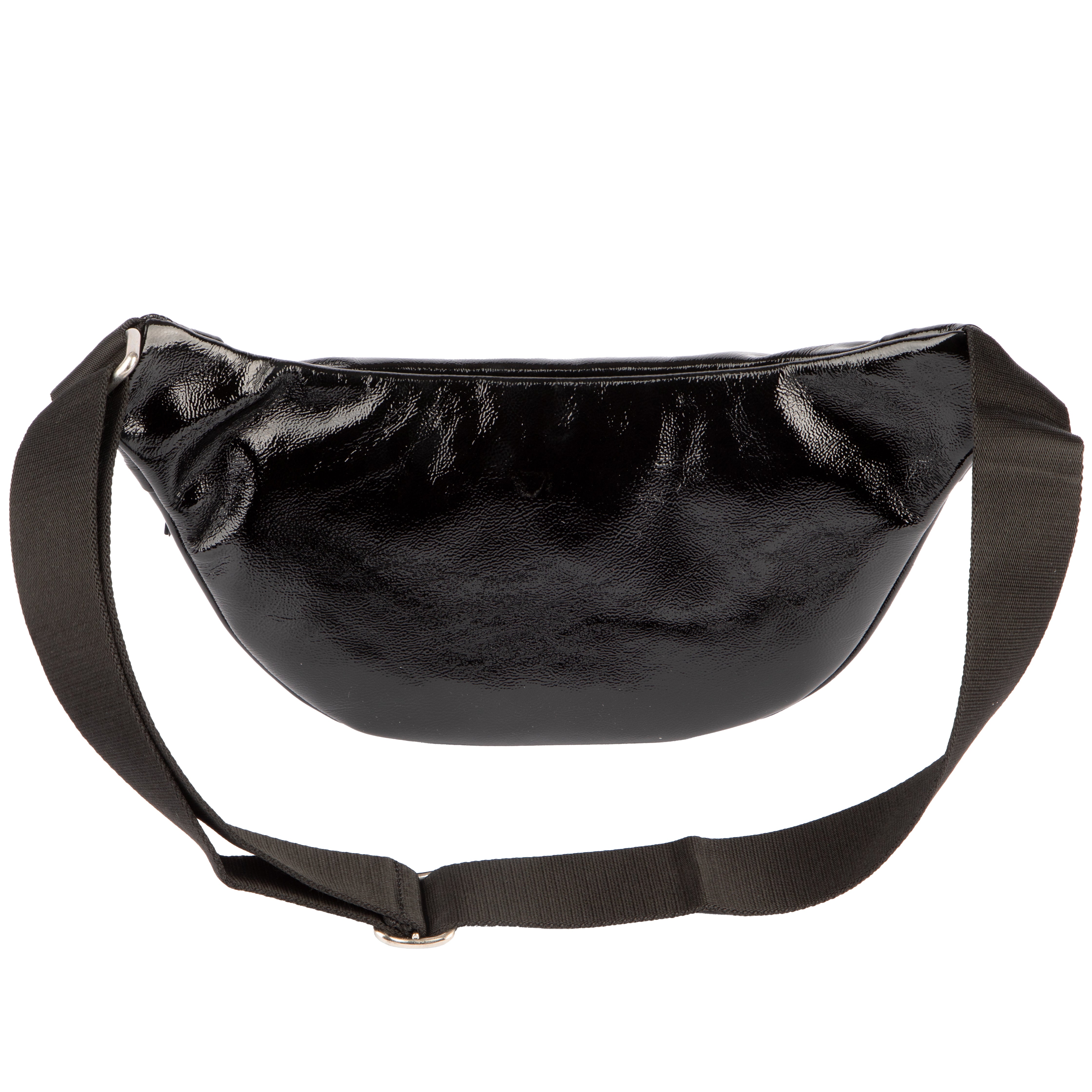 Riñonera Kiki Star | Negro Brillante – Camila Canabal